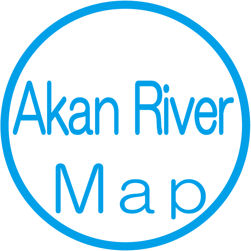 Akan River Map